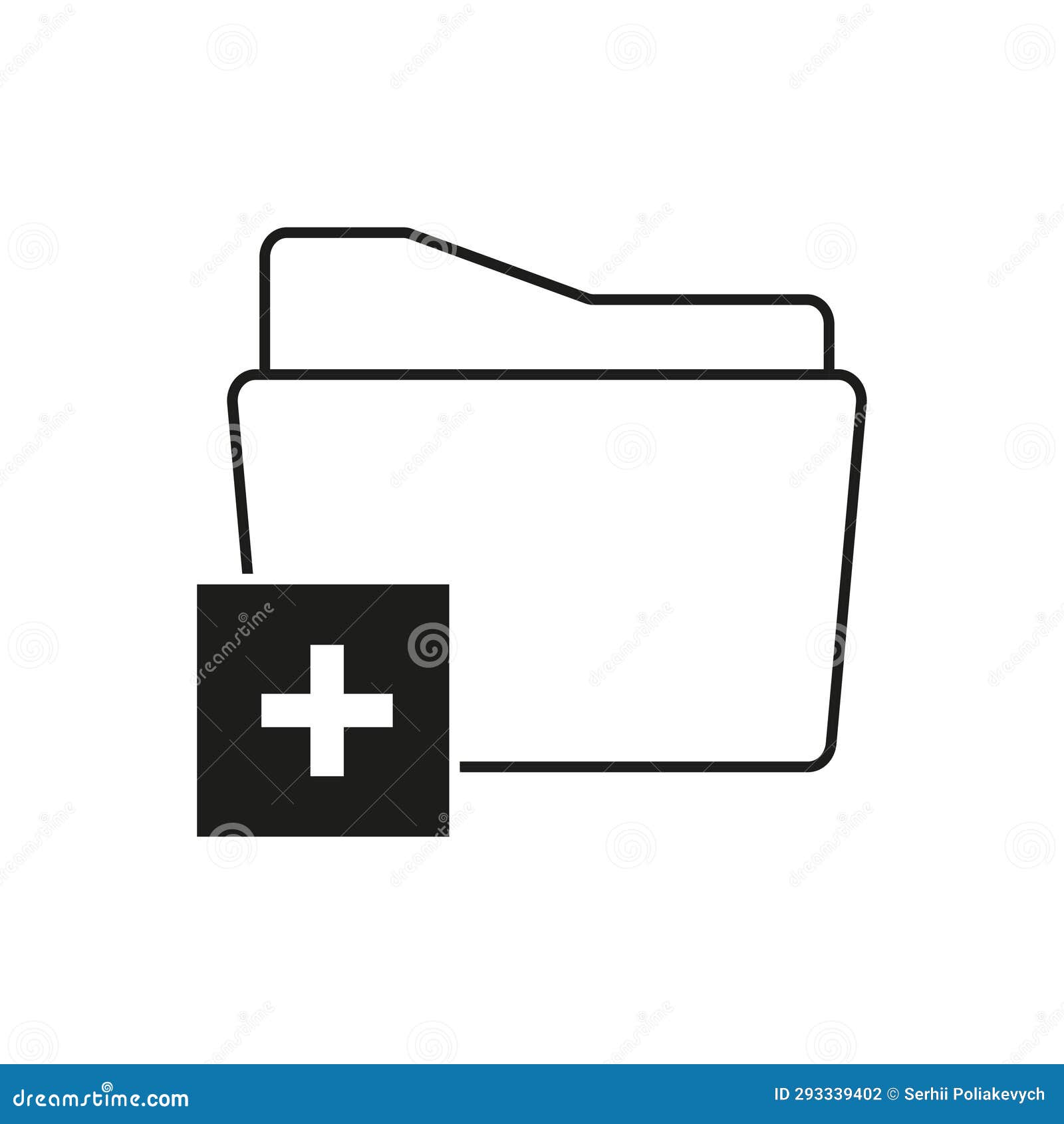 Computer New Folder Icon. Add New Folder Icon. Create New File Folder ...