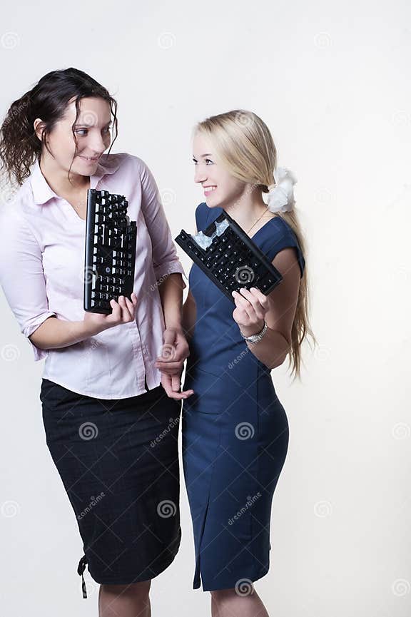 Computer not working again stock image. Image of panic - 27788961