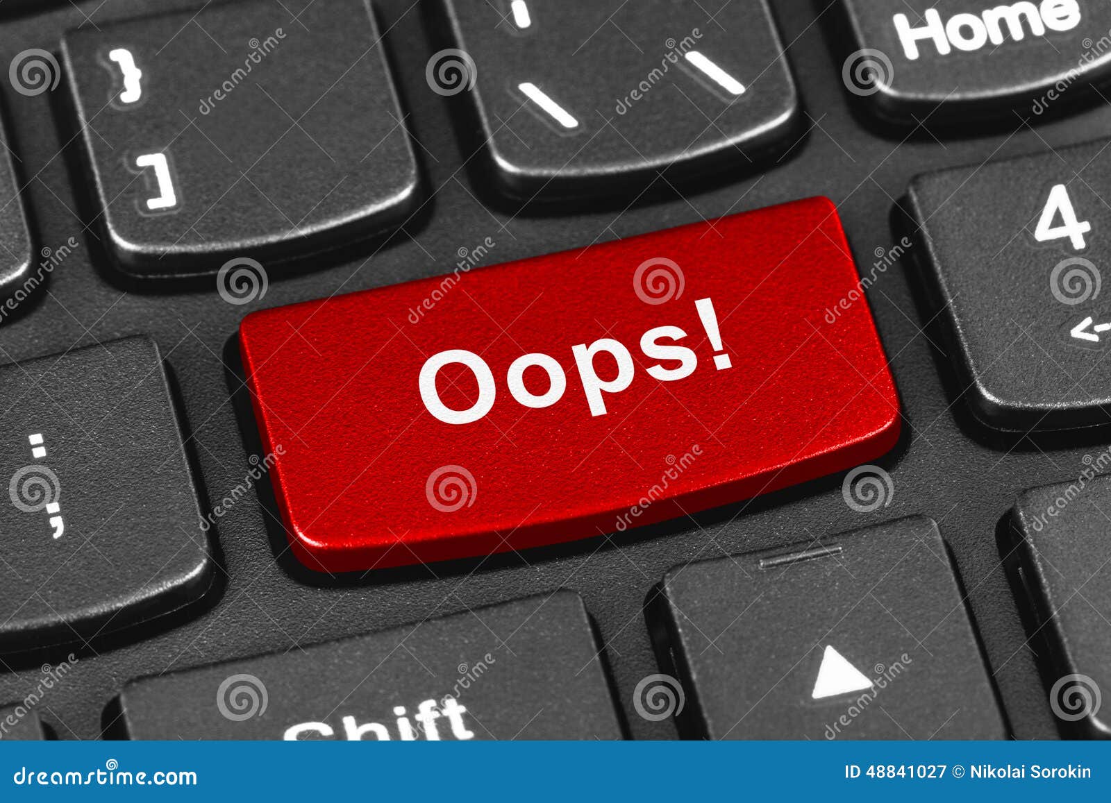 Oops, Failure, Loss. Teenager Boy Lost In A Computer Game. A Schoolboy ...