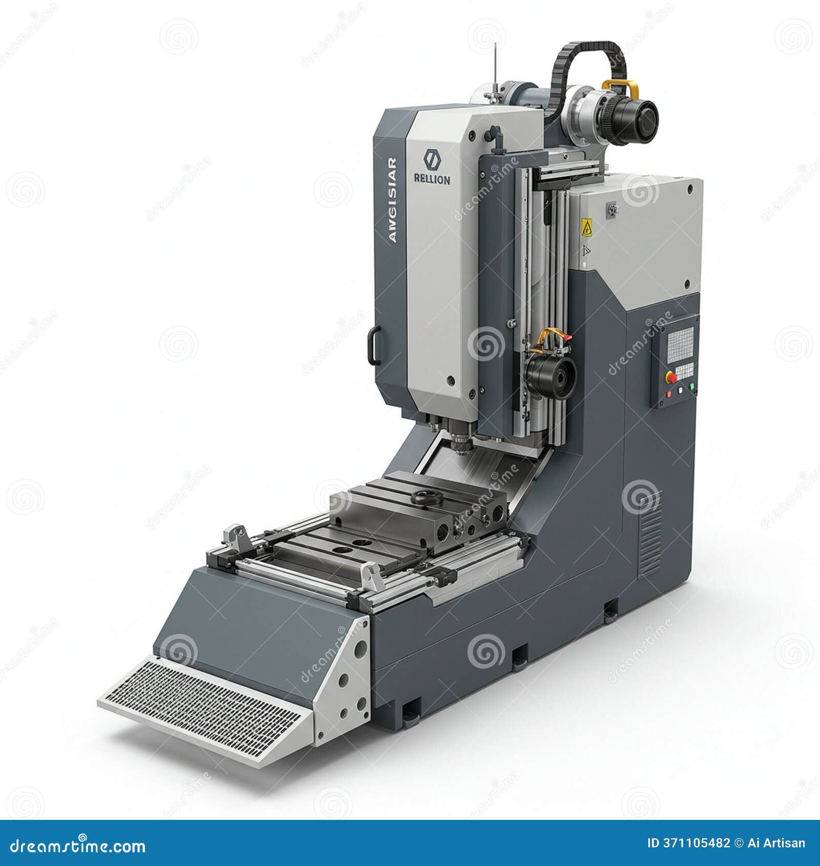 Computer Milling Machine Icon Color Outline Vector | CartoonDealer.com ...