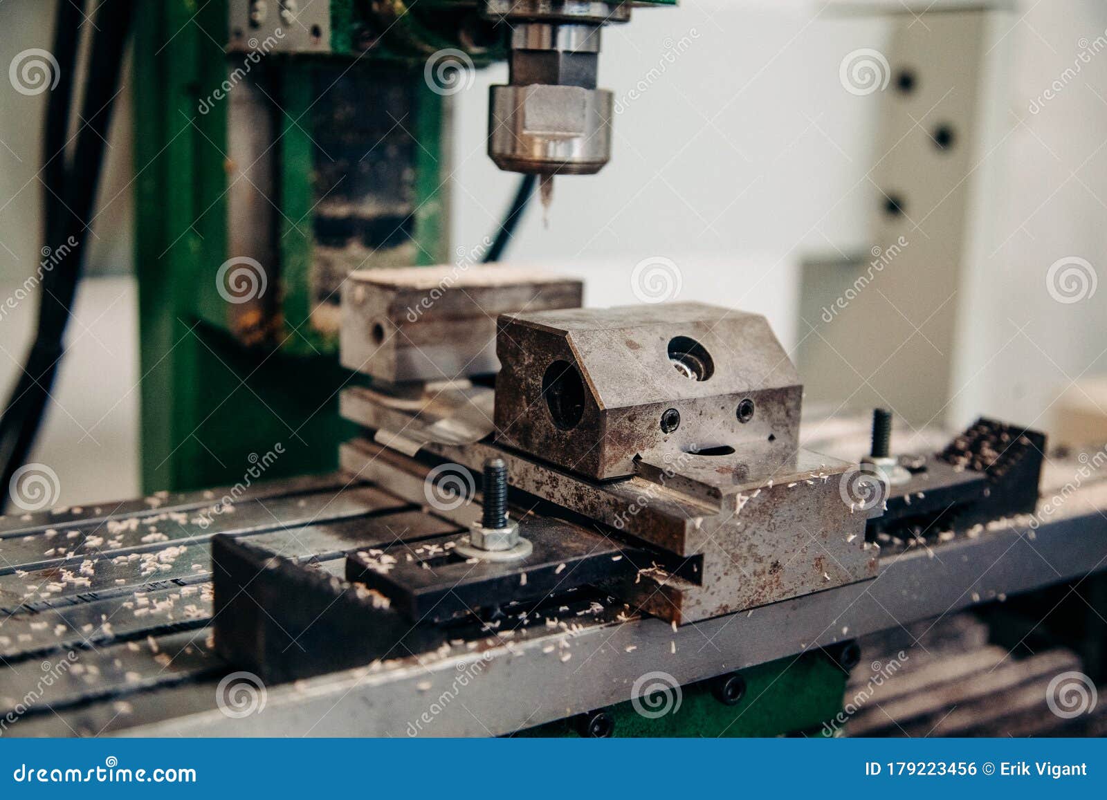 Computer Numerical Control Milling Machine Stock Photo - Image of ... Computer Numerical Control Milling Machine Stock Photo - Image of ...