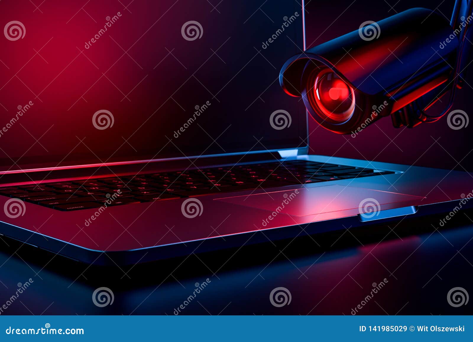 Hostile Looking Camera As A Metaphor Of Stalking Or Malicious Software ...