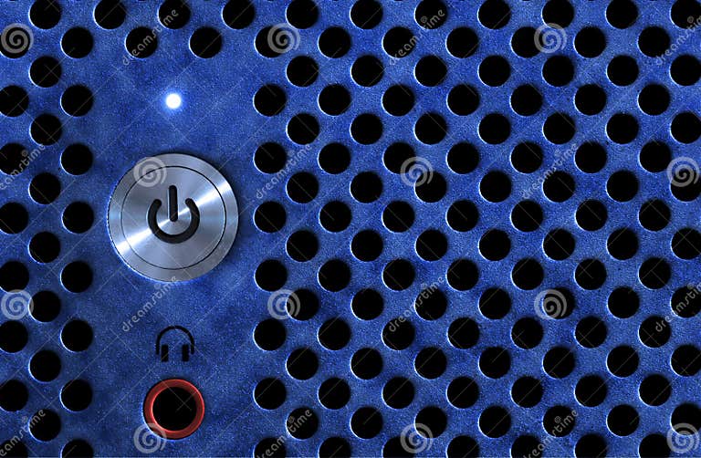 Computer on/off button stock photo. Image of front, button - 2629710