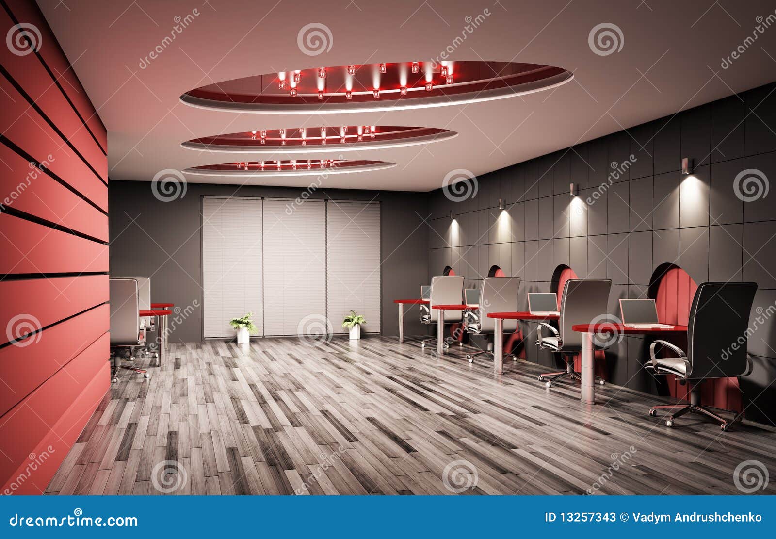 Computer office 3d stock illustration. Illustration of armchair - 13257343