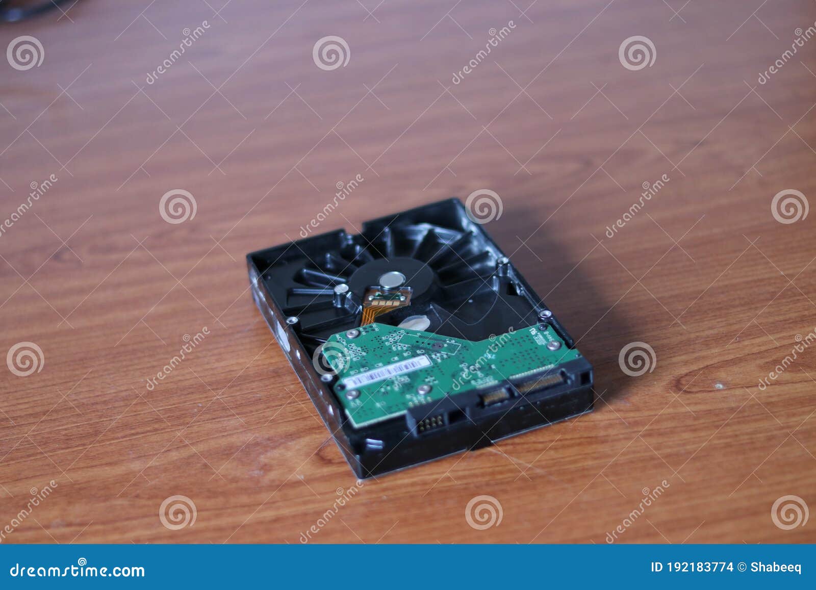Computer Old Hard Drive stock photo. Image of magnetic - 192183774