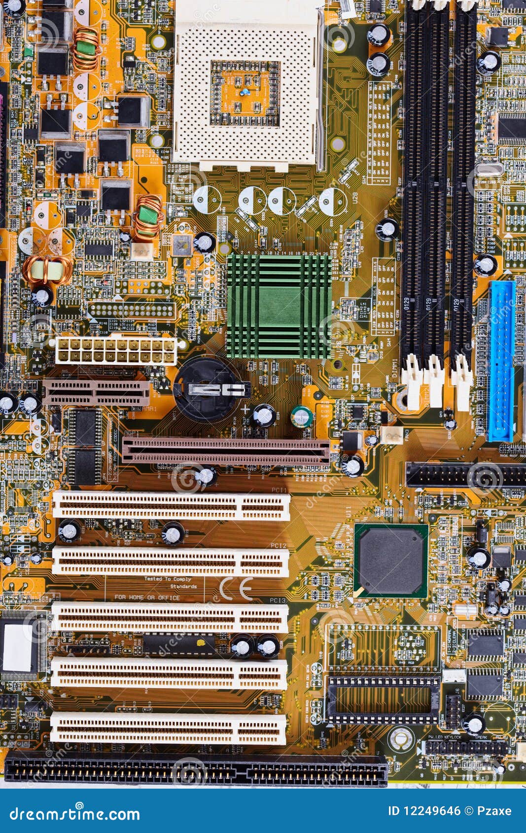 Old Computer Motherboard Old Computer Motherboard
