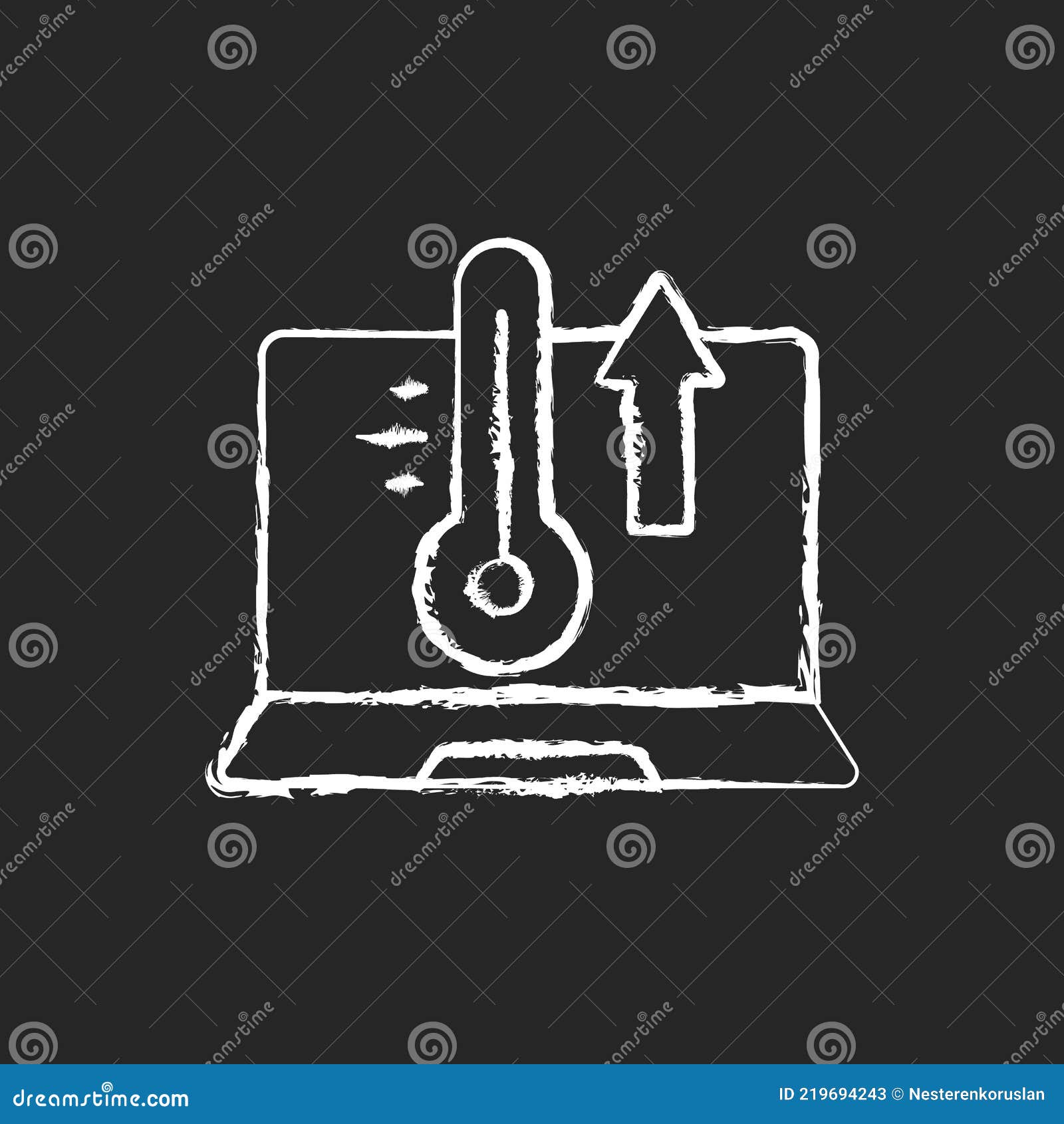 CPU, GPU Processor Overheating, Cooling, Fast Processing Of Information ...