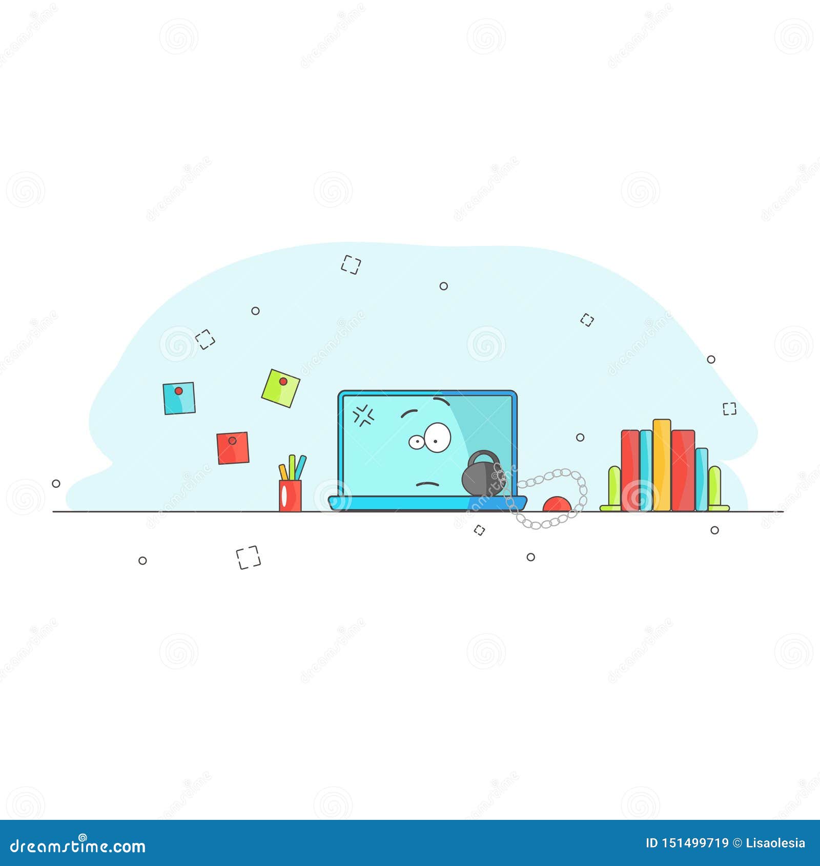 Cartoon Car Breakdown | CartoonDealer.com #232597685