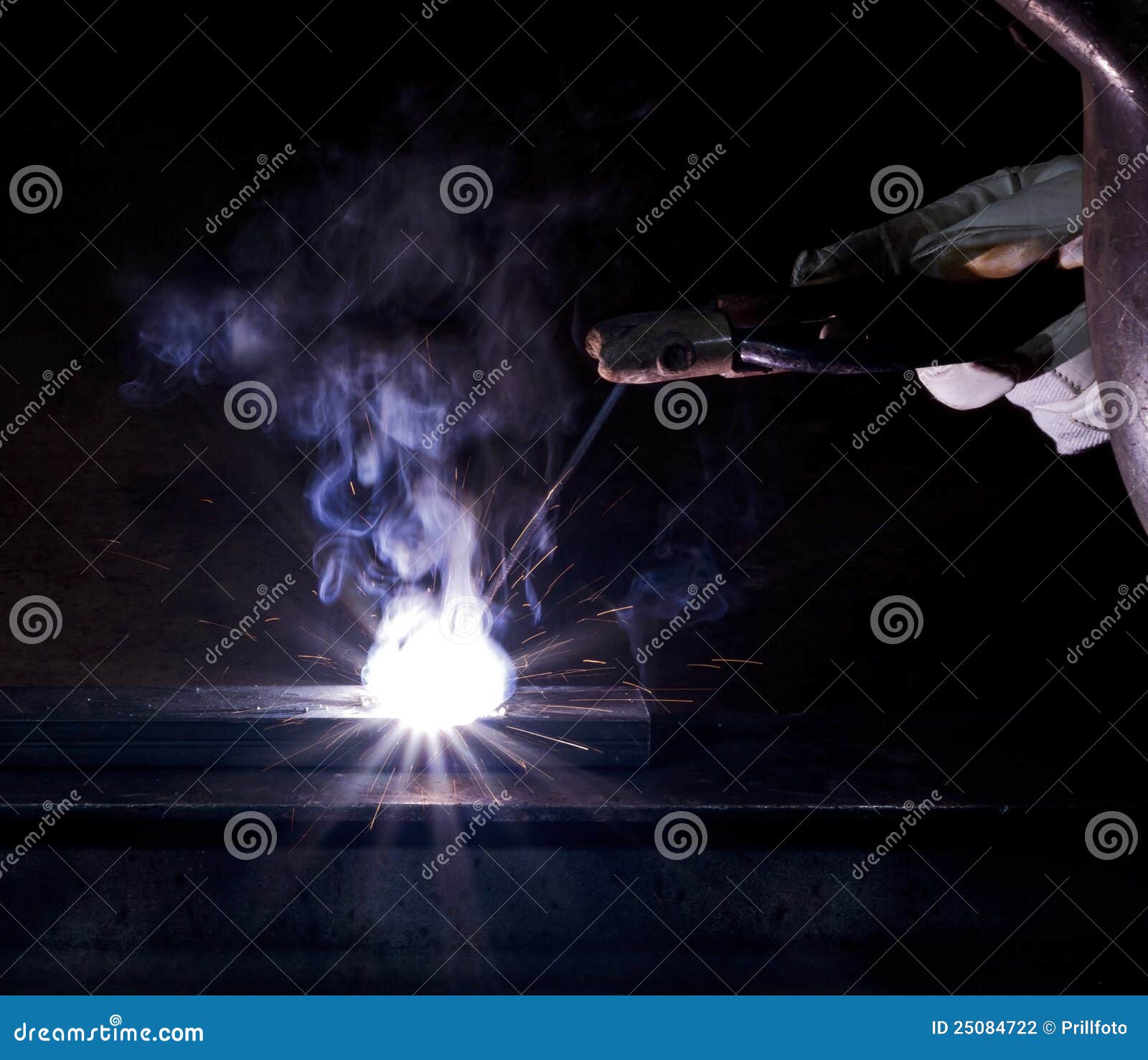 Computer part welding stock photo. Image of beam, computer - 25084722