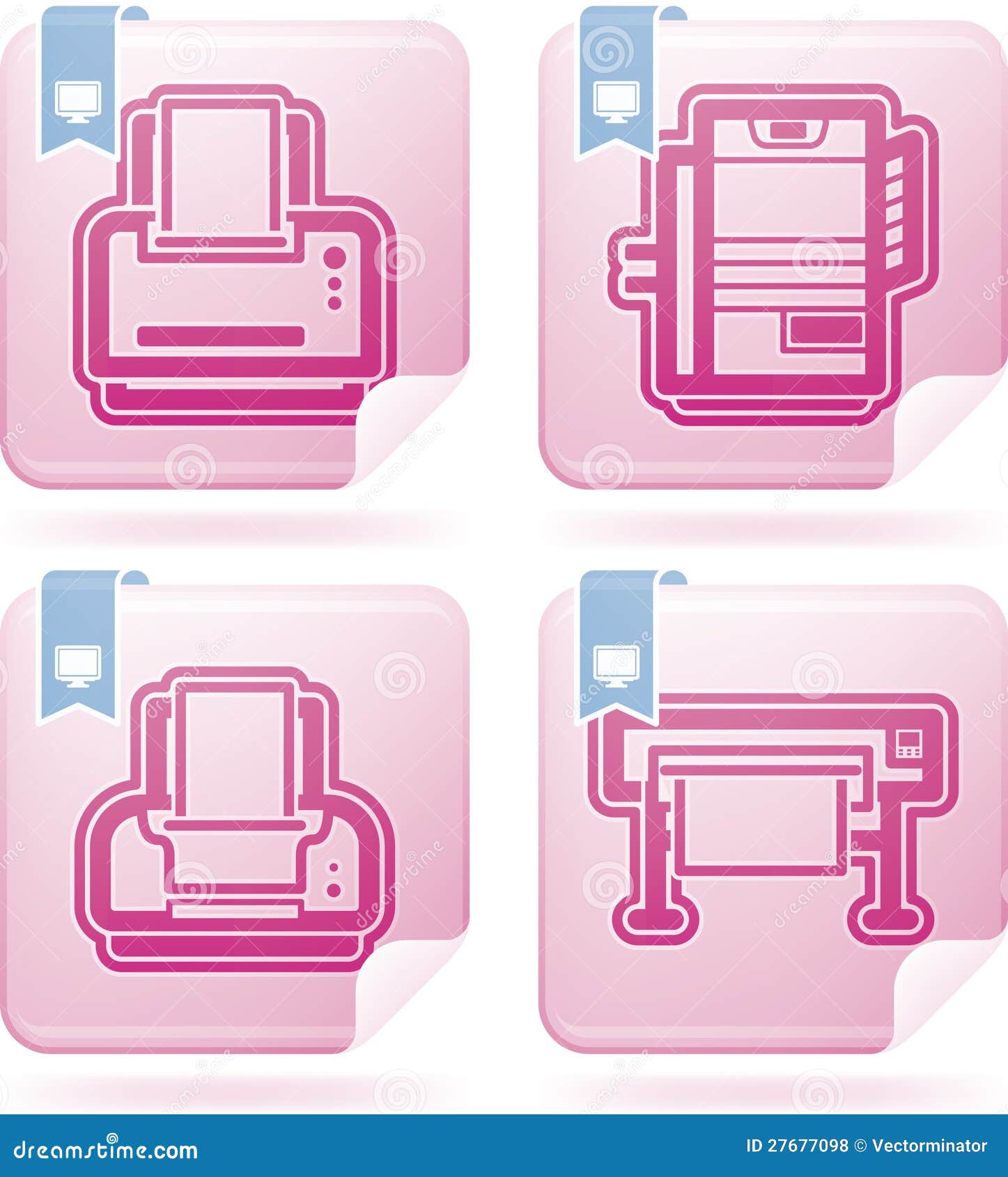 Computer Parts stock vector. Illustration of plotter - 27677098