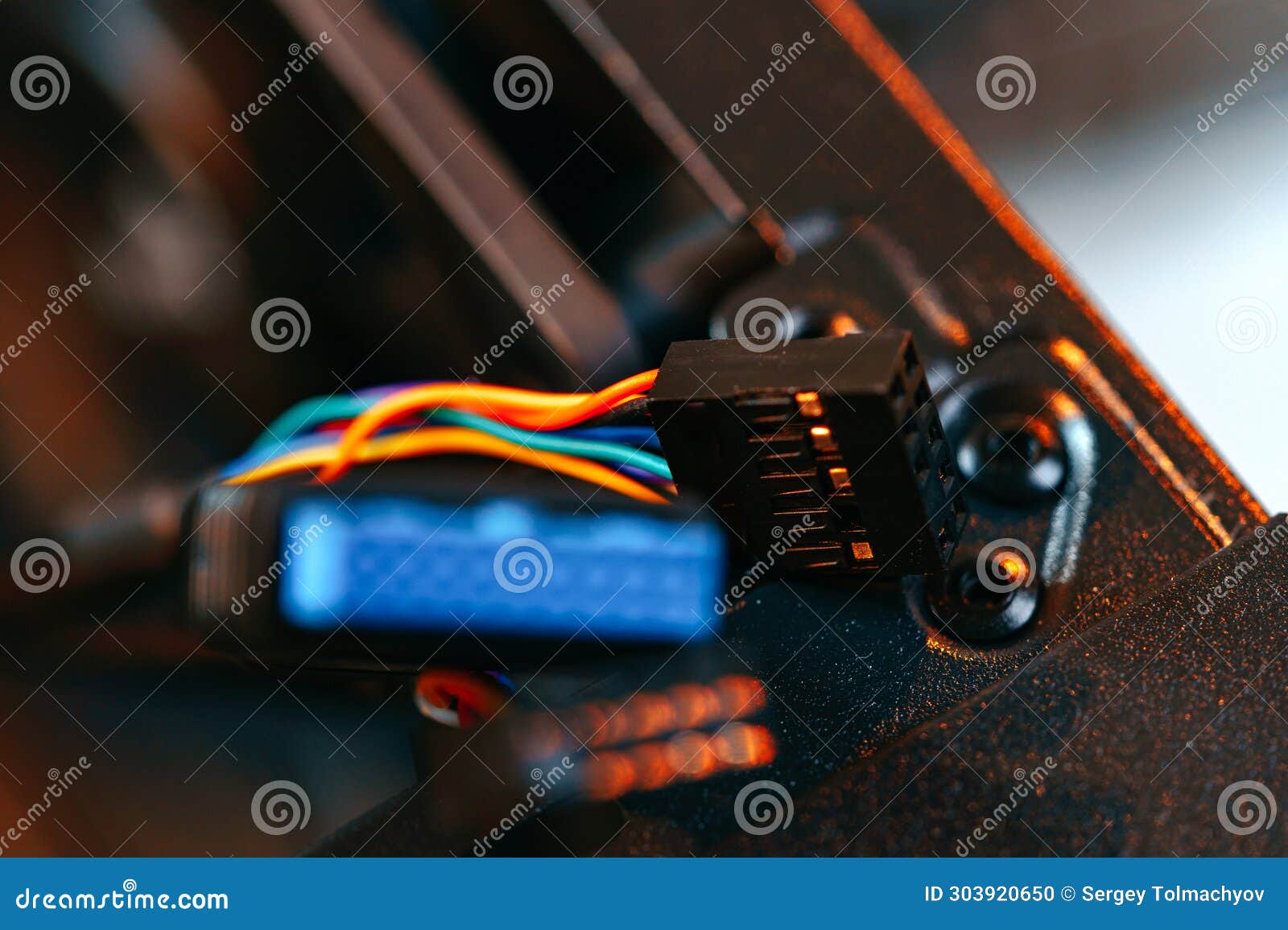 Computer Parts Close Up Photo Abstract Background Stock Photo - Image ...