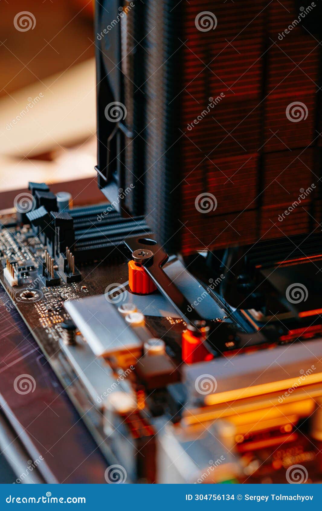 Computer Parts Close Up Photo Abstract Background Stock Photo - Image ...