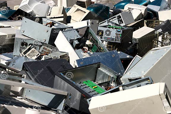 Computer parts recycling stock photo. Image of plastic - 10975052