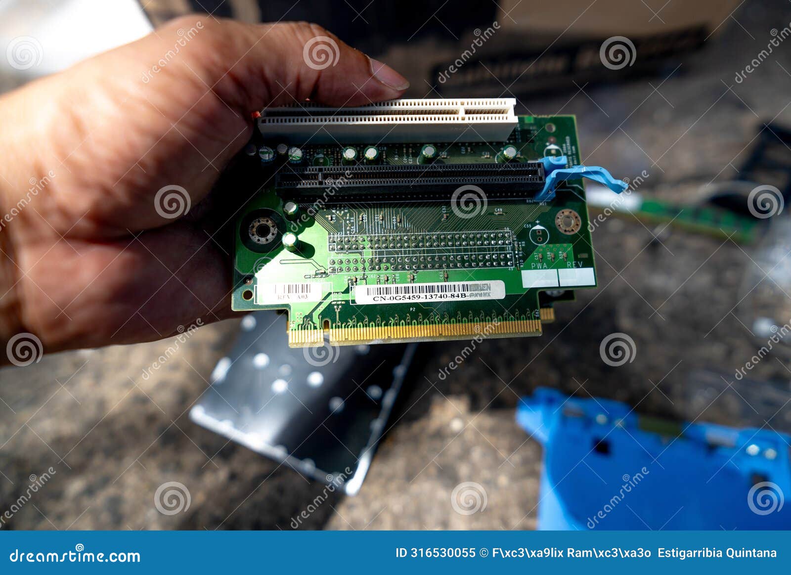 It and Computer Parts Thrown on the Floor Stock Image - Image of dirt ...