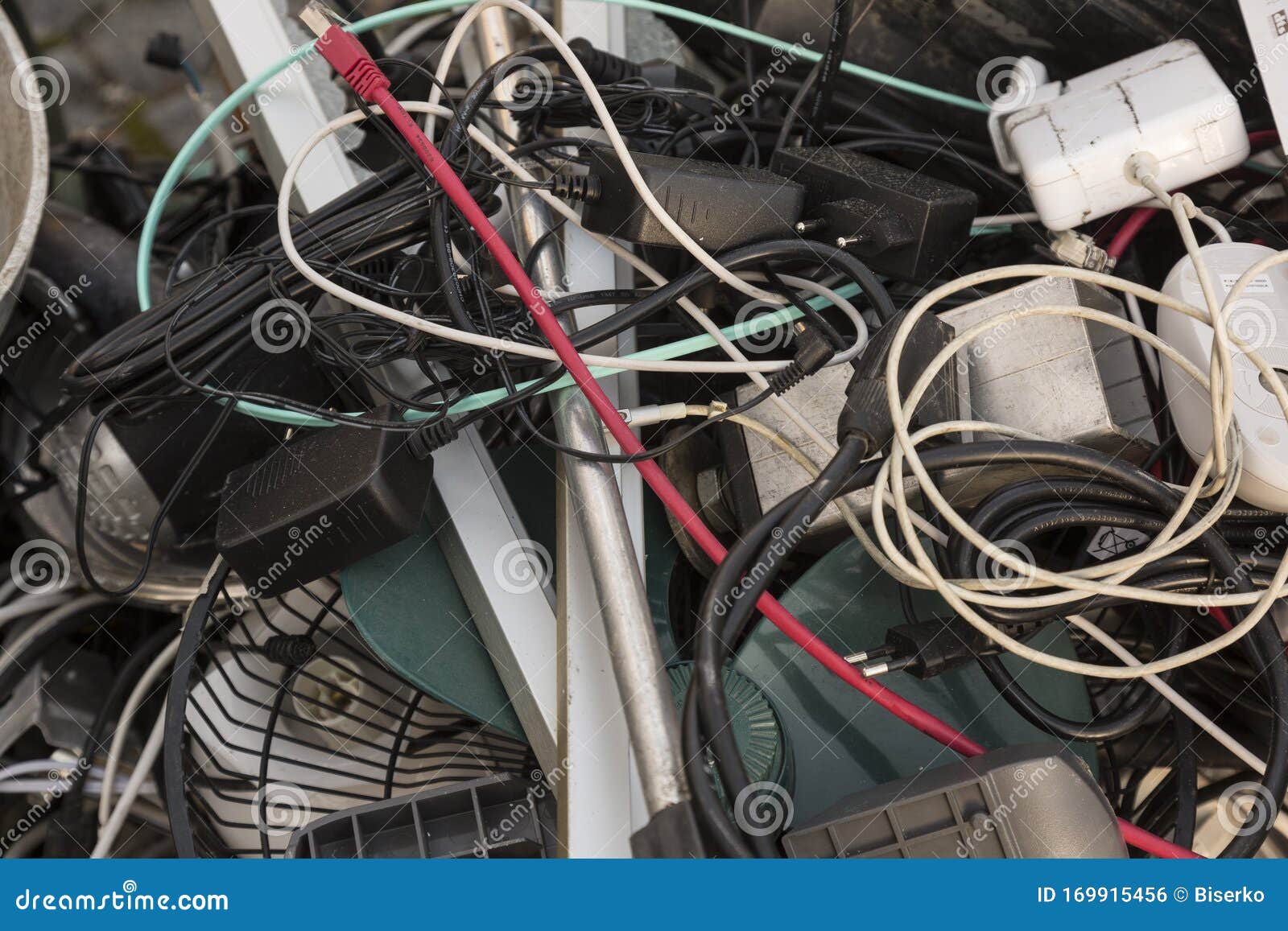 Computer parts waste stock photo. Image of disposable - 169915456