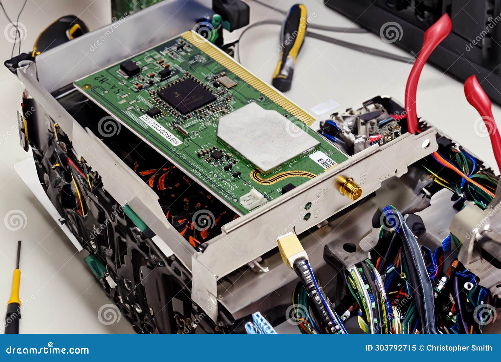 Internal Card Reader For Computer Royalty-Free Stock Photography ...