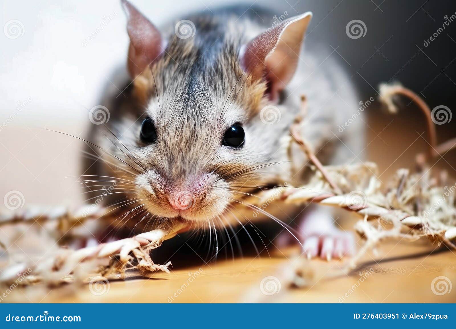 Computer Perils - a Mouse Chewing Wires - Generative AI Stock ...