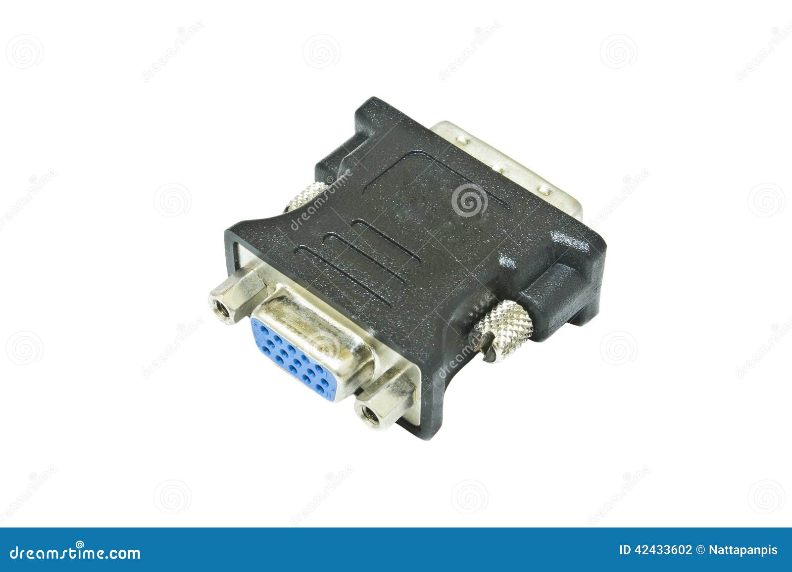 Computer peripheral plug stock photo. Image of electronic - 42433602