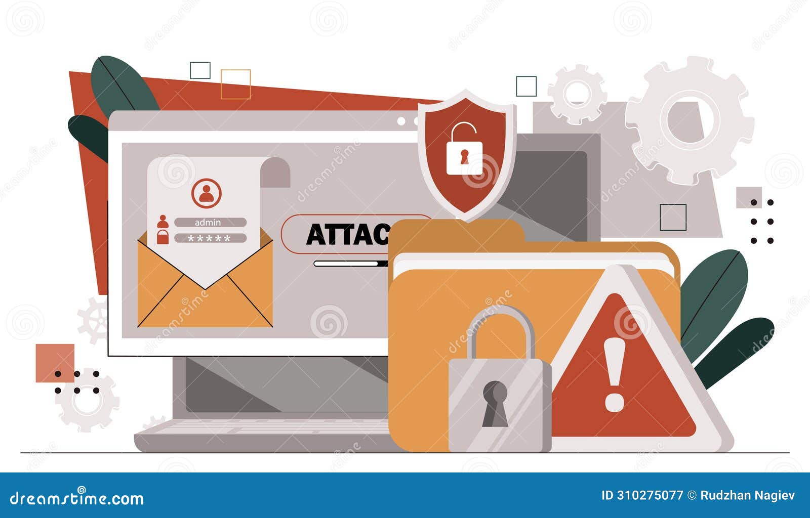 Computer Pirate Hacker Vector Stock Vector - Illustration of malware ...