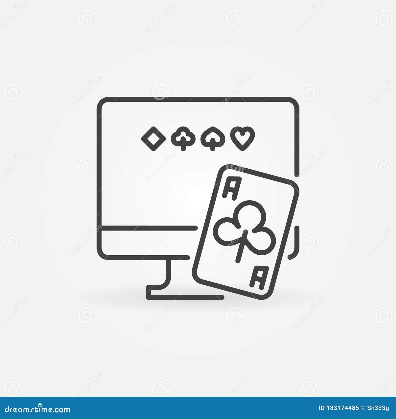 Outline Poker Stock Illustrations – 4,660 Outline Poker Stock ...