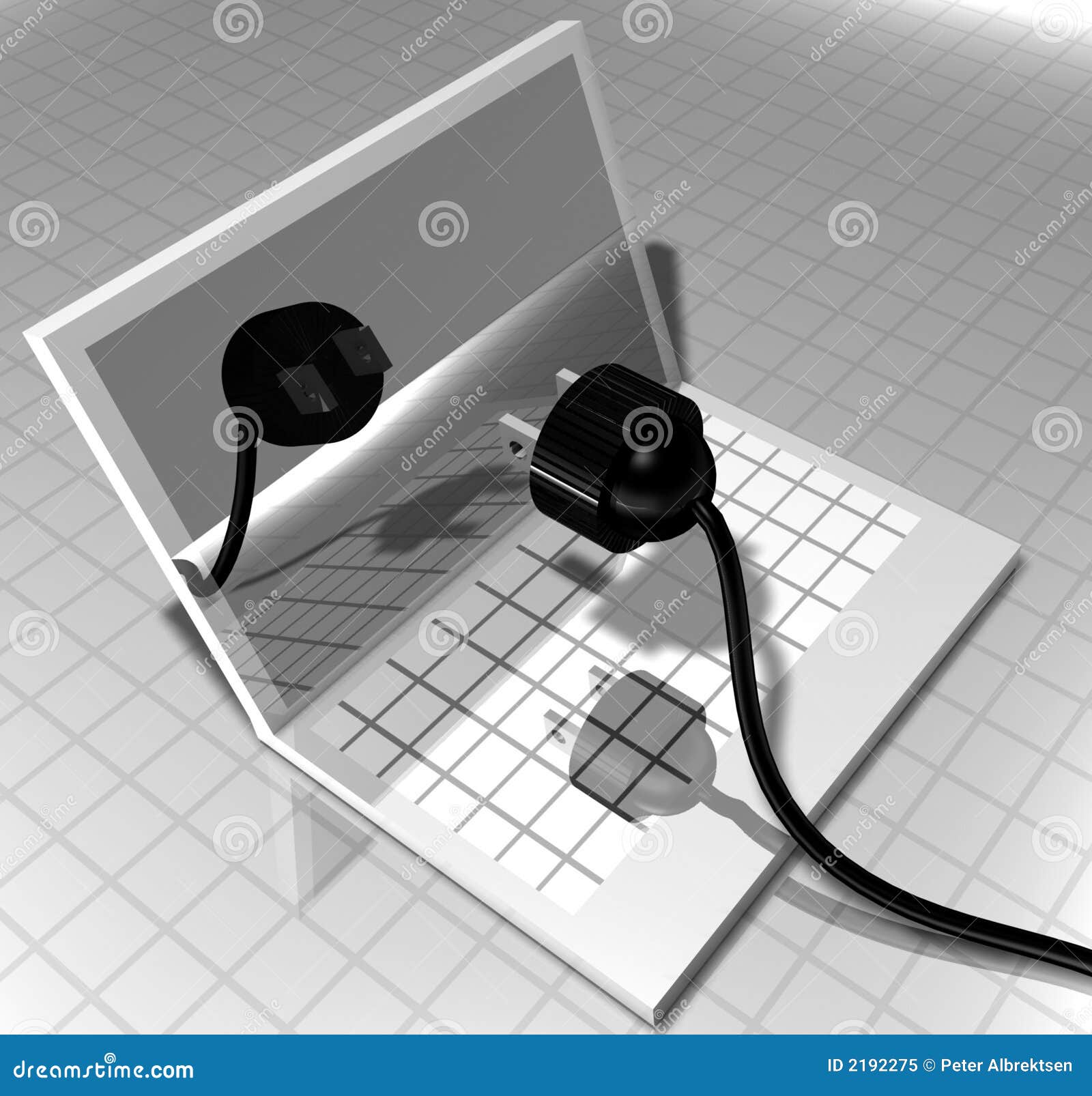 Computer plug in stock illustration. Illustration of computer - 2192275