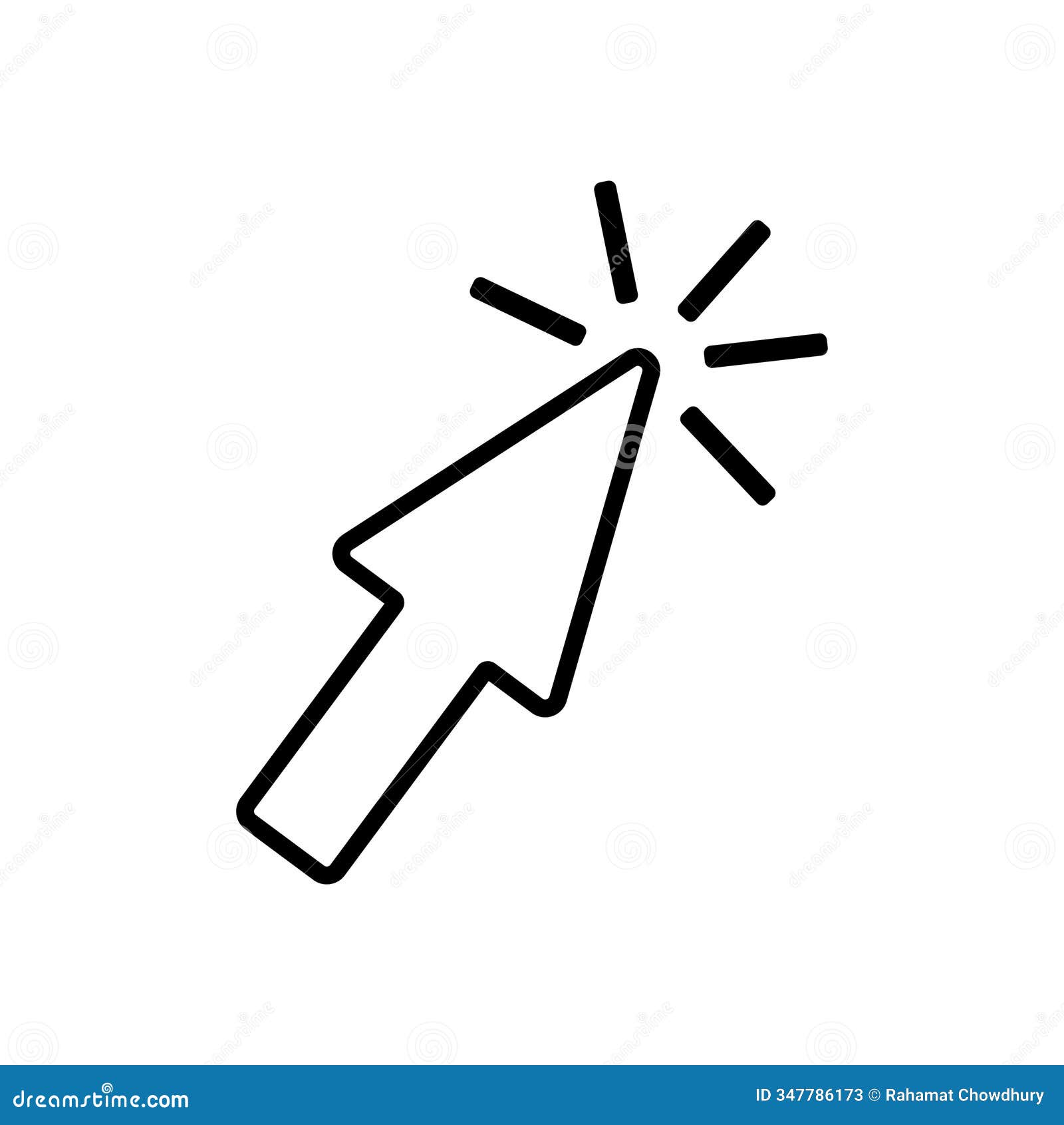 Computer Pointer Clicking Icon, Arrow Symbol, Logo, Choose, Press ...