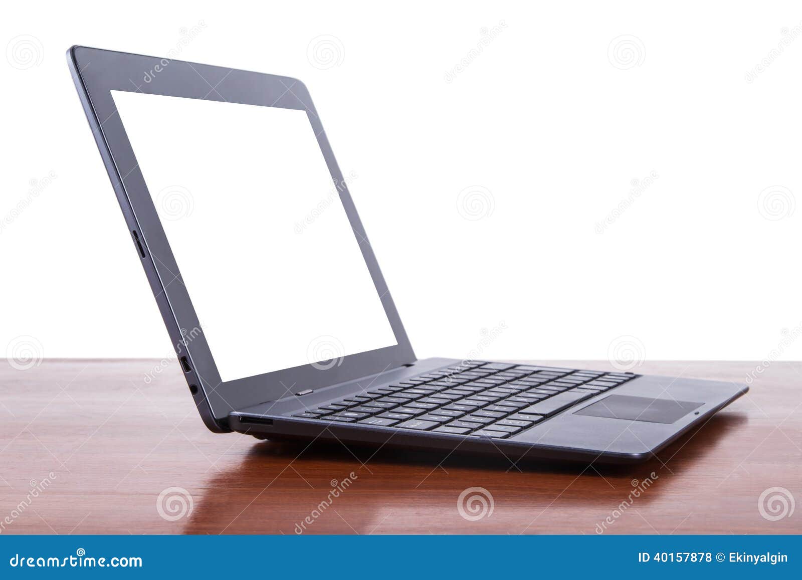 Computer Portatile Della Compressa Con Lo Schermo in Bianco Fotografia ...