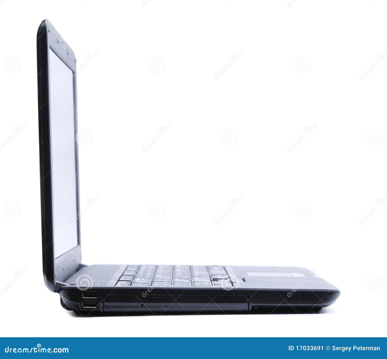 Computer Portatile Moderno Sottile Immagine Stock - Immagine di vuoto ...