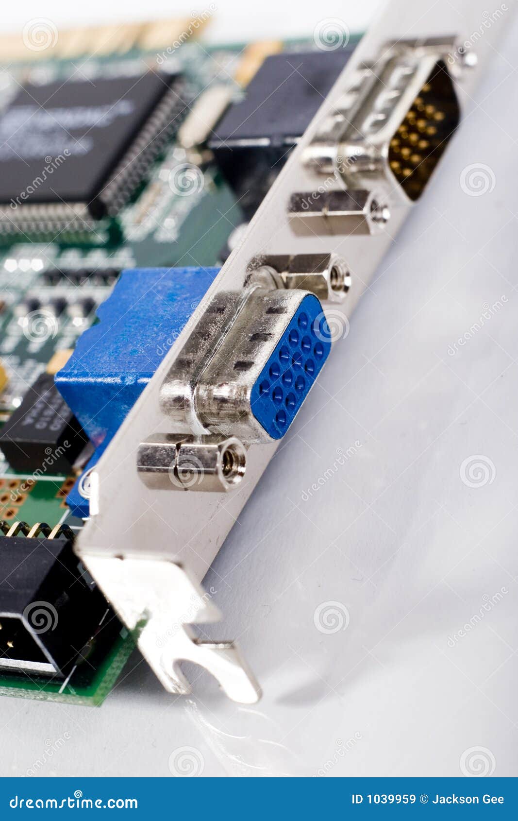 Computer ports stock image. Image of chipset, card, device - 1039959