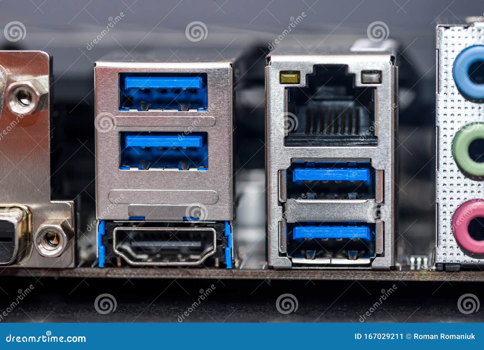 Computer Ports Royalty-Free Stock Image | CartoonDealer.com #4461178