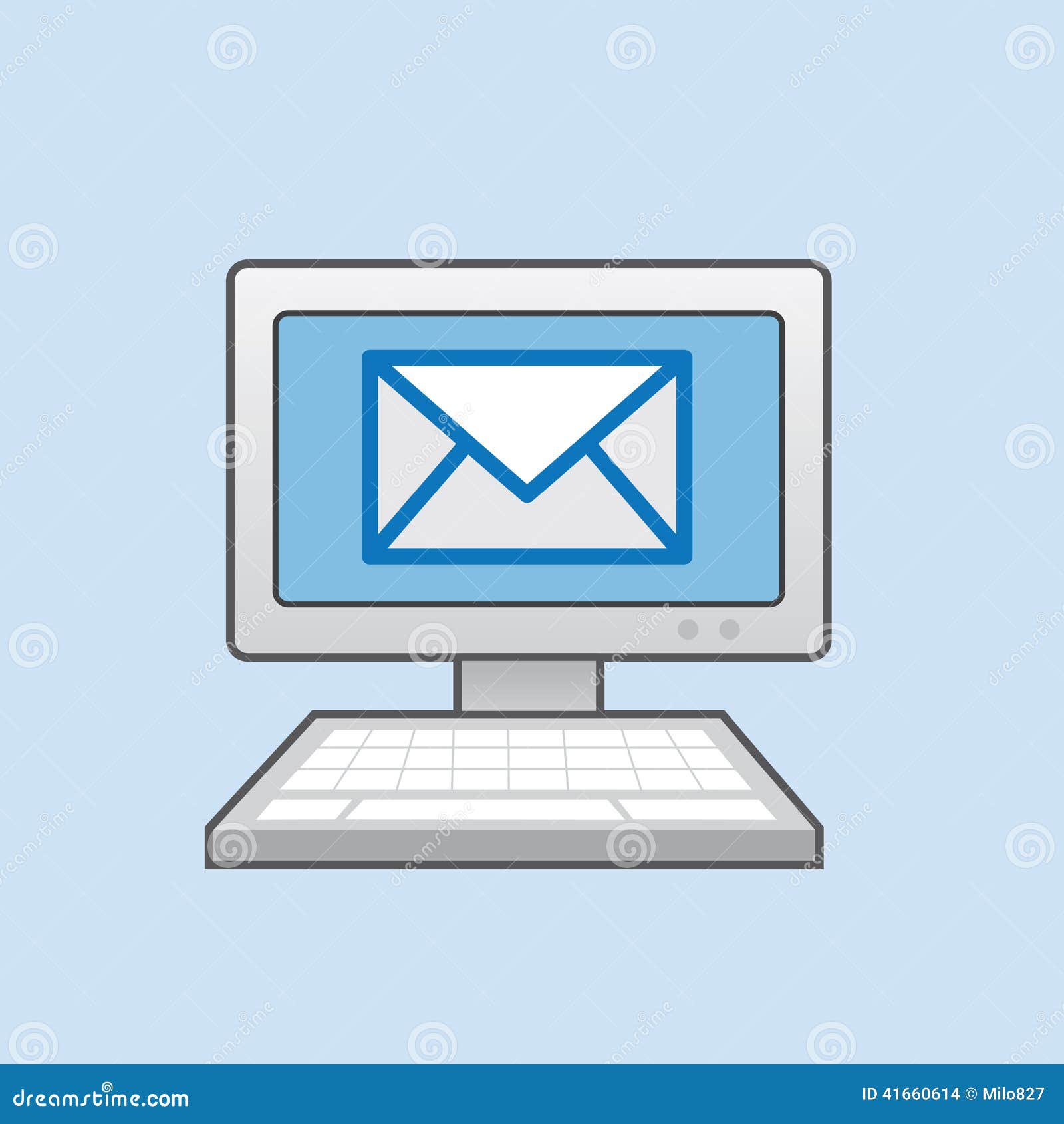 Computer Post Stock Illustrationen, Vektoren, & Kliparts - 96,066 Stock ...