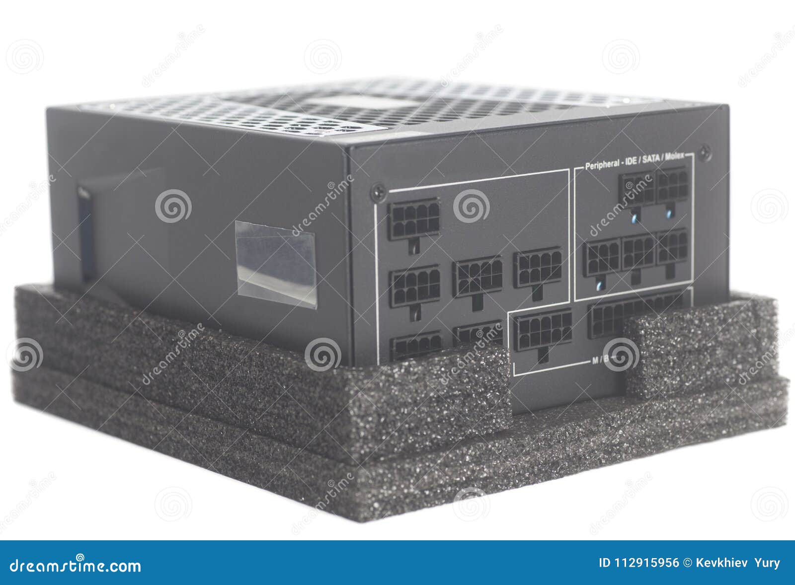 Computer Power Supply Unit stock photo. Image of device - 112915956