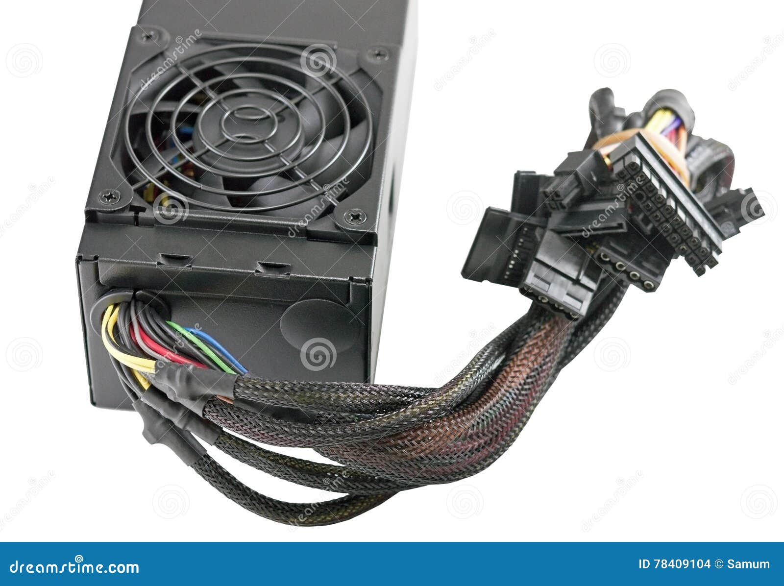 Computer Power Supply stock photo. Image of grey, object - 78409104
