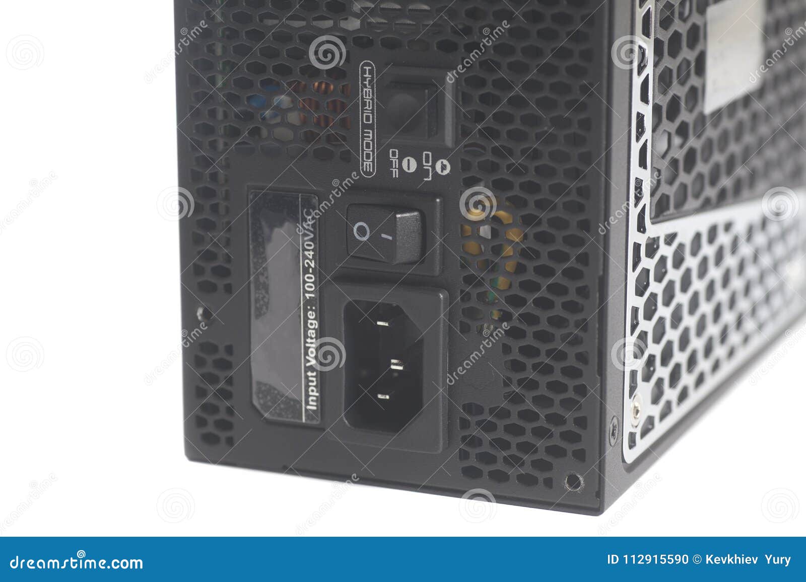 Computer Power Supply Unit stock photo. Image of voltage - 112915590