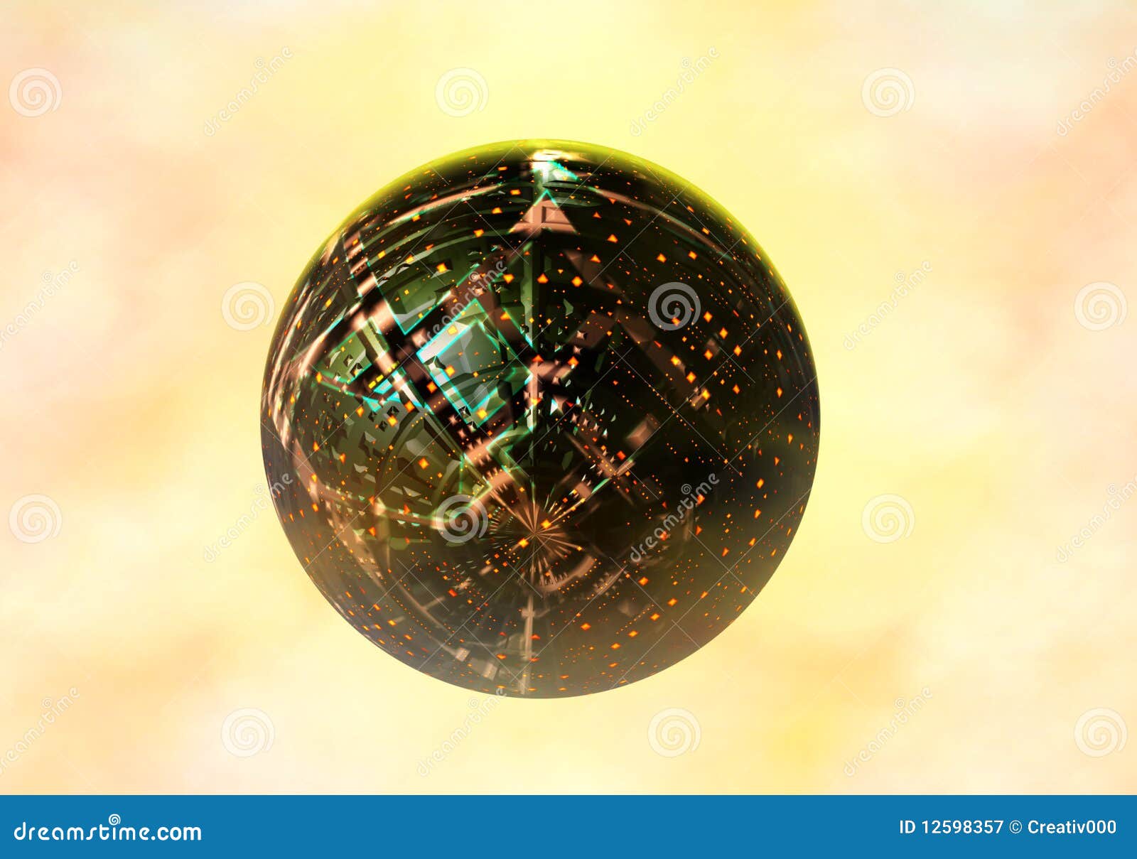 Computer probe stock illustration. Illustration of abstract - 12598357