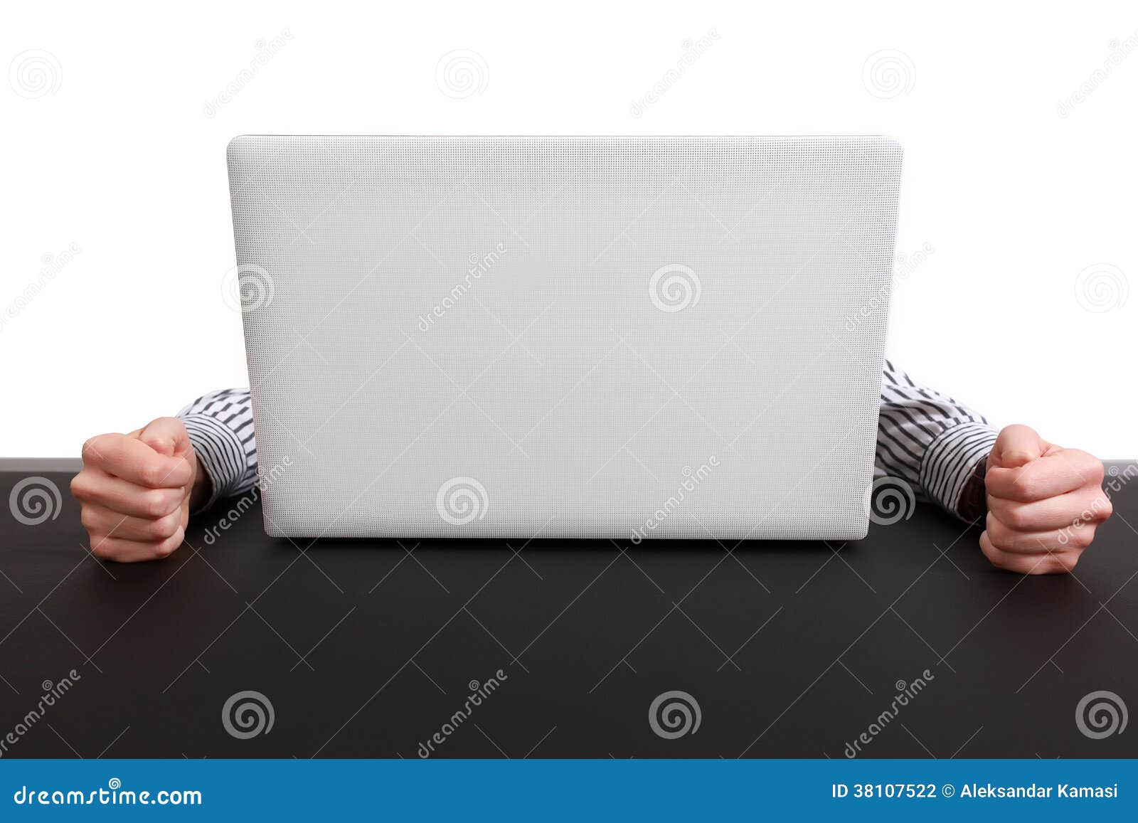 Computer problem stock photo. Image of despair, desk - 38107522