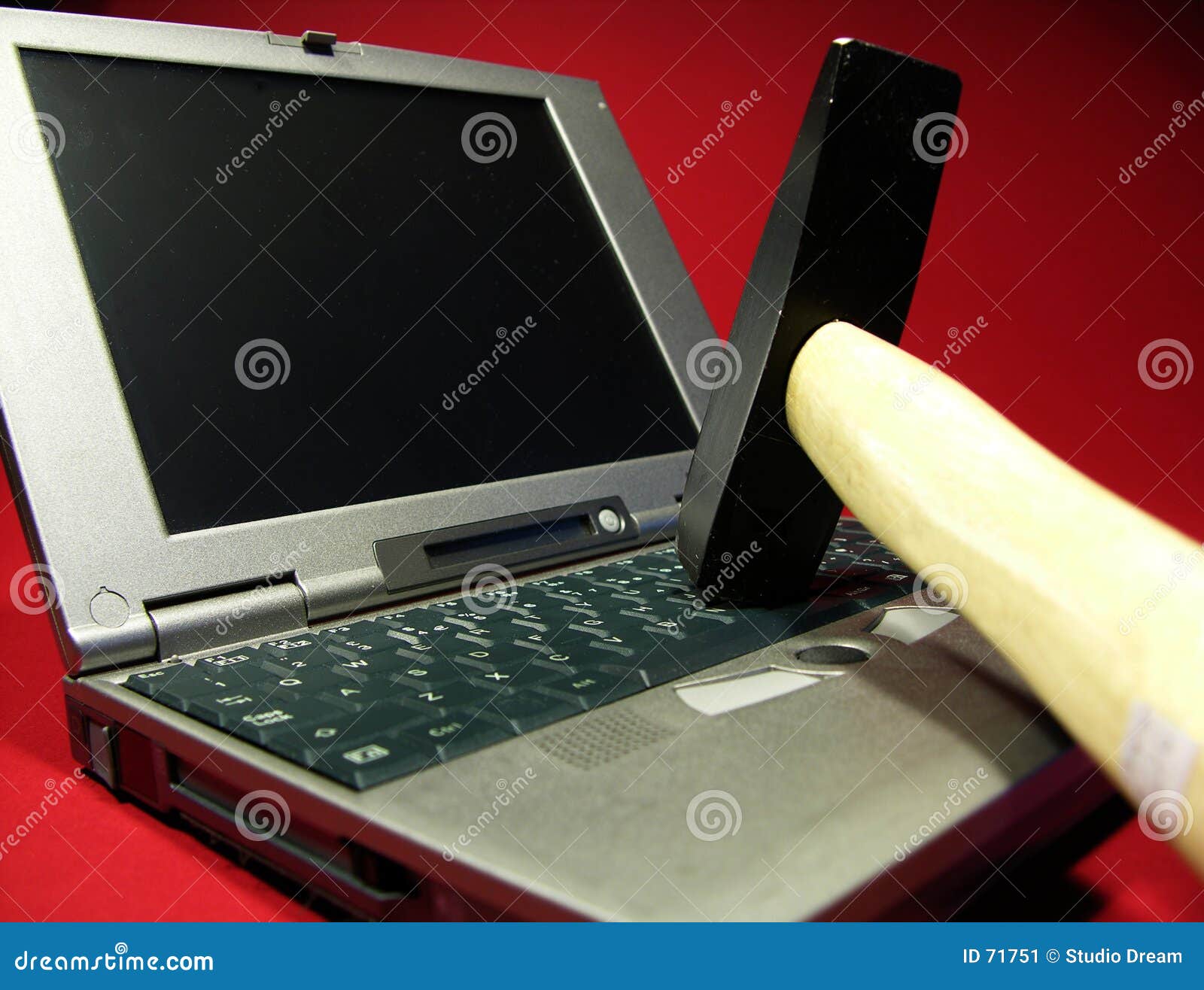 Computer problems stock image. Image of computing, claw - 71751