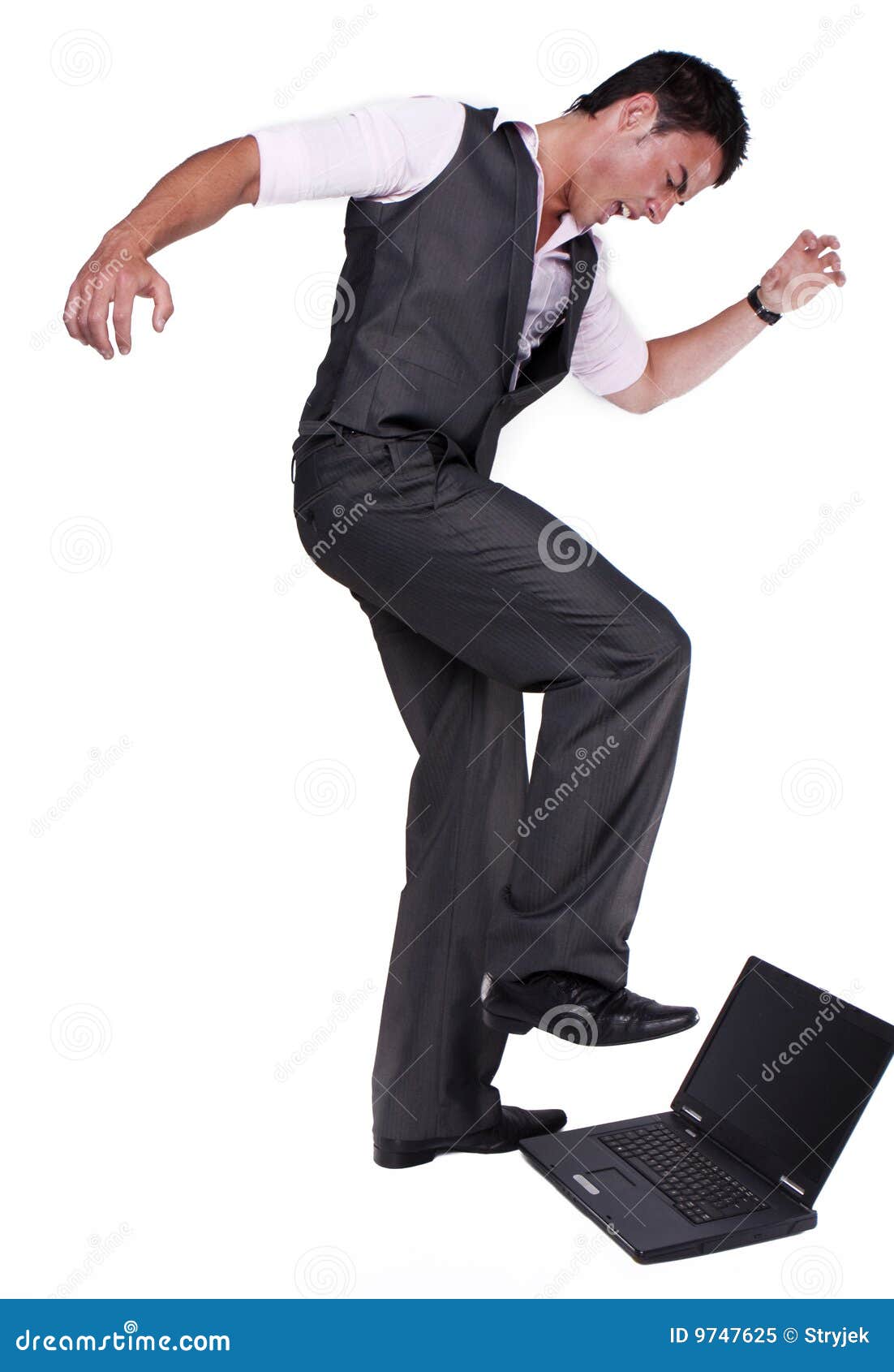 Computer problems stock image. Image of desperate, executive - 9747625