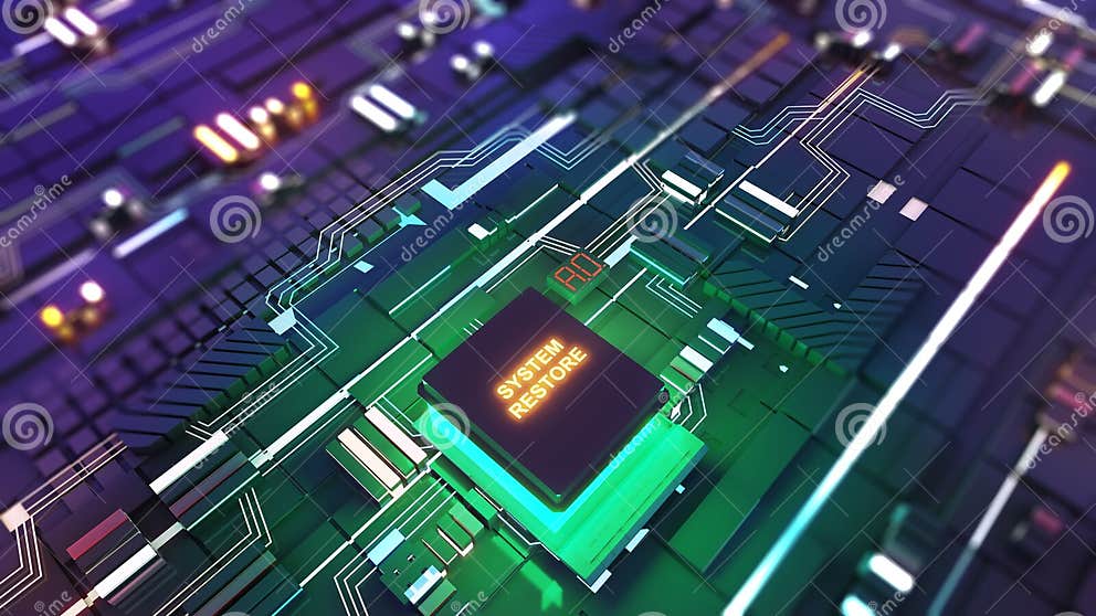 Computer Processing Work Notify A Security Puter System Notification System Restore