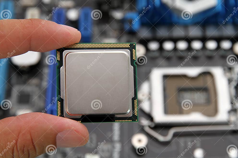 Computer processor stock photo. Image of device, connection - 17897846