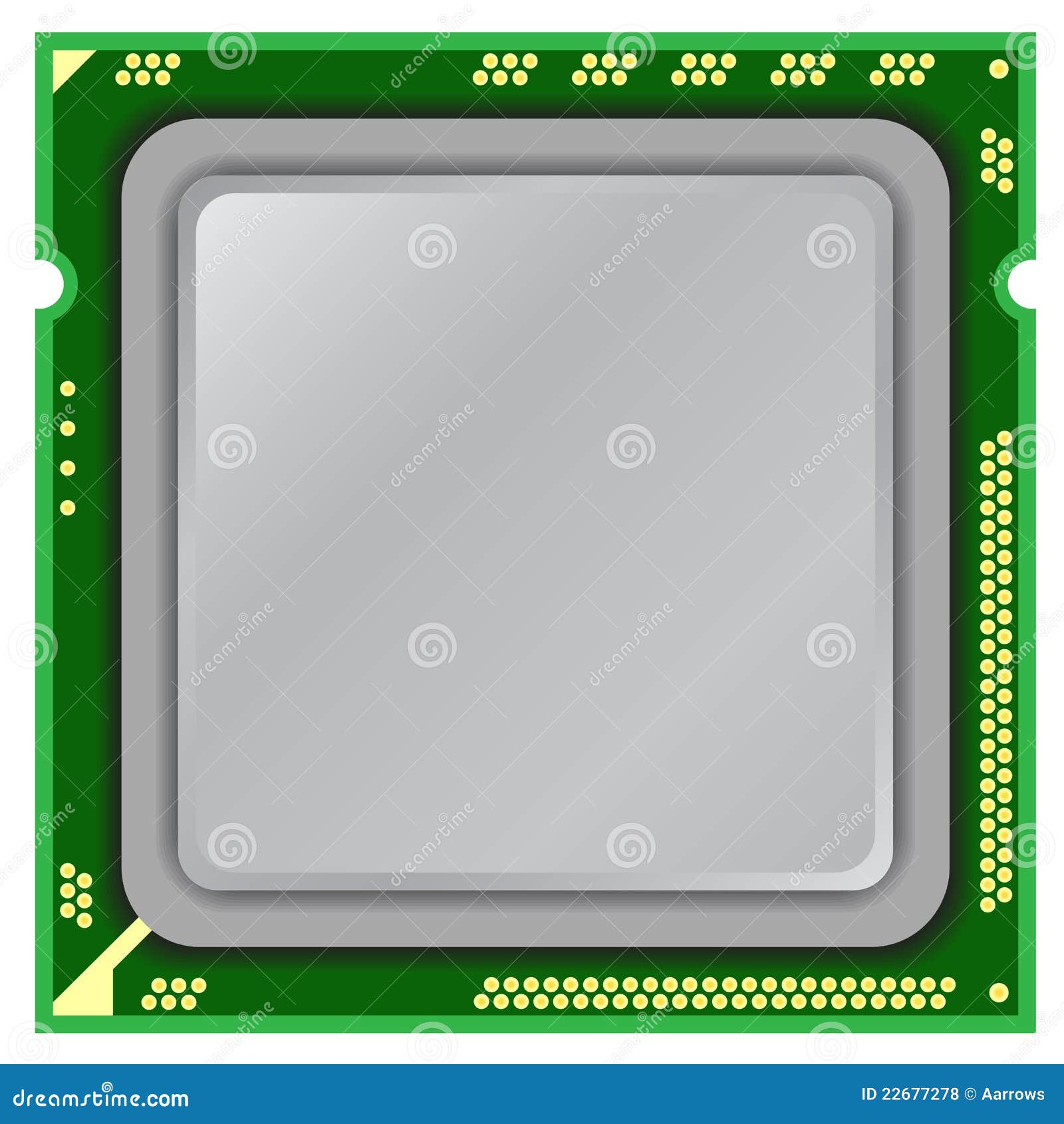 Computer processor stock vector. Illustration of close - 22677278 Computer processor stock vector. Illustration of close - 22677278
