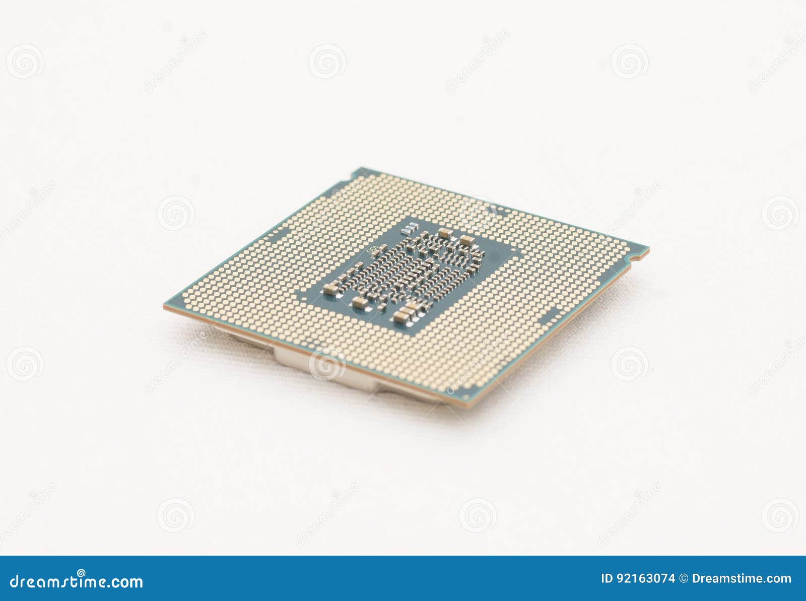 Computer Processor stock photo. Image of technology, lga1151 - 92163074