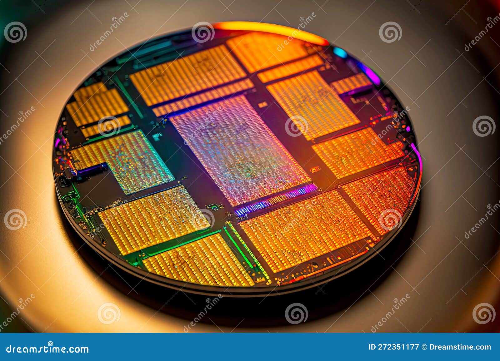 Computer Processor Development of High Technology Wafer Semiconductor ...