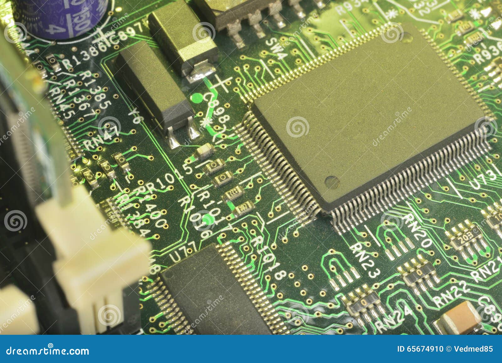 Computer processor stock photo. Image of device, cluster - 65674910
