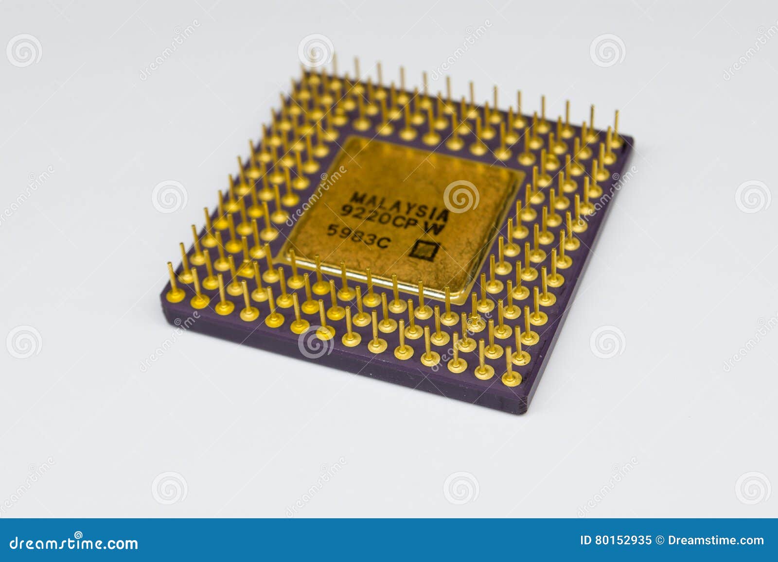Computer processor stock image. Image of ceramic, artificial - 80152935
