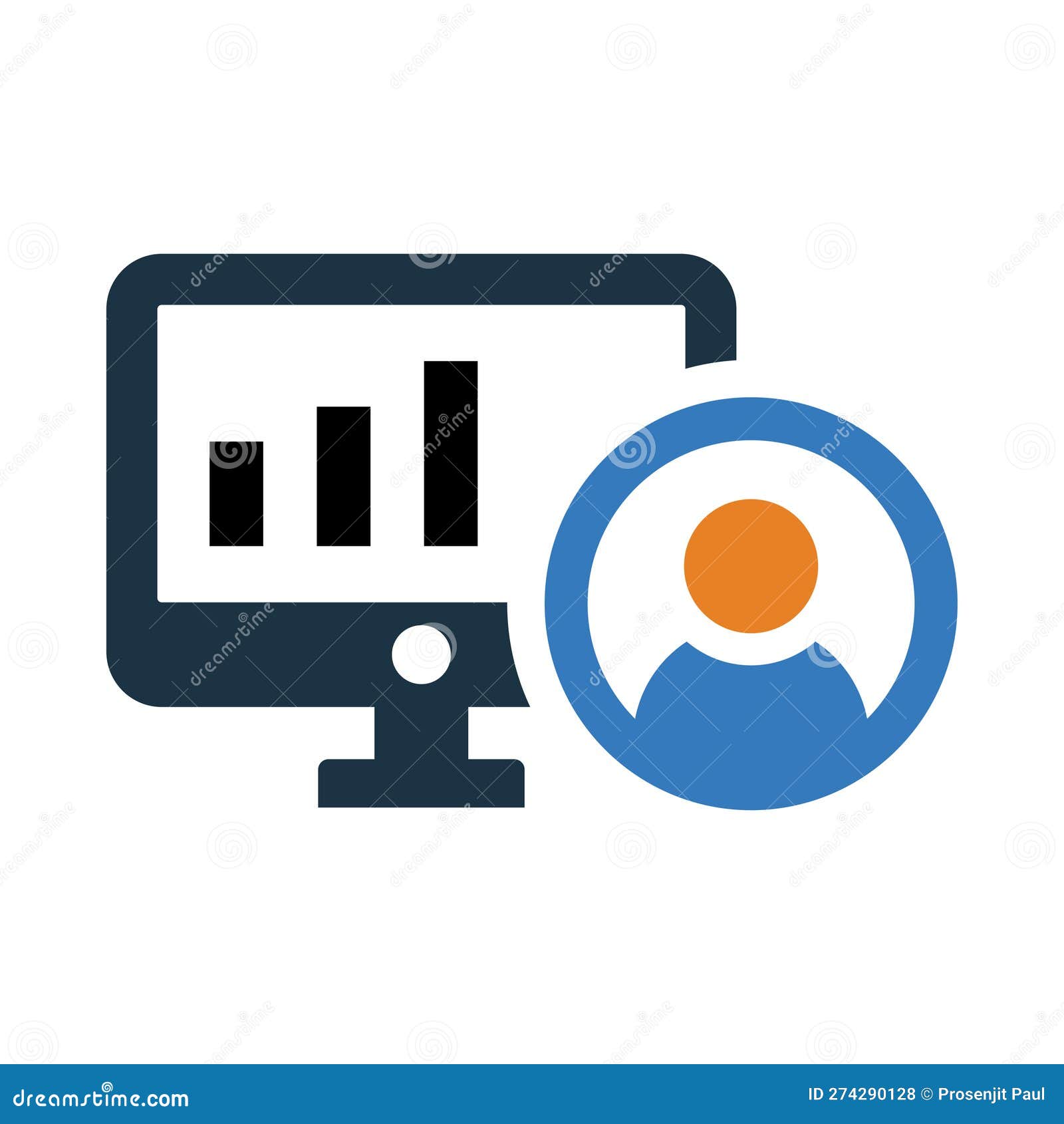 Computer, Profile, Business, Graph, Chart, Men, People, Business Admin ...