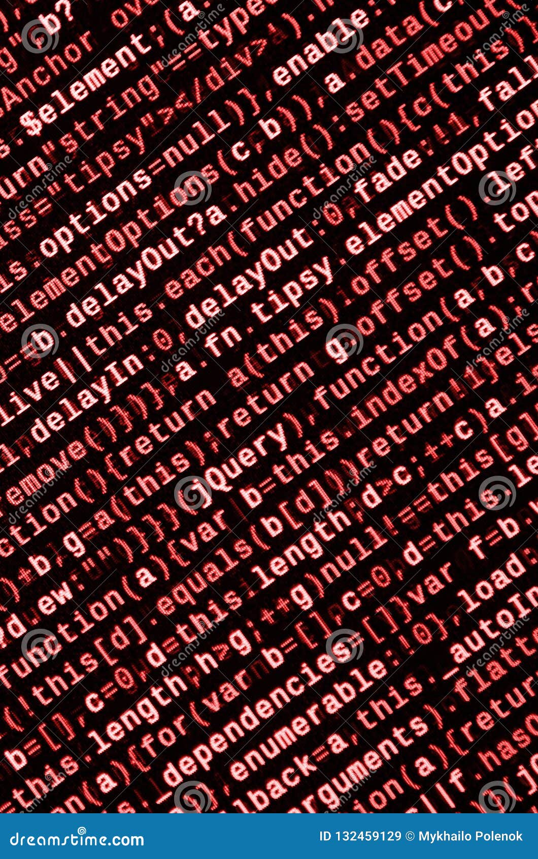 Computer Program Preview. Programming Code Typing Stock Image - Image of binary, program: 132459129