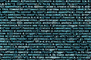 Computer Program Preview Programming Code Typing Stock Photo Image
