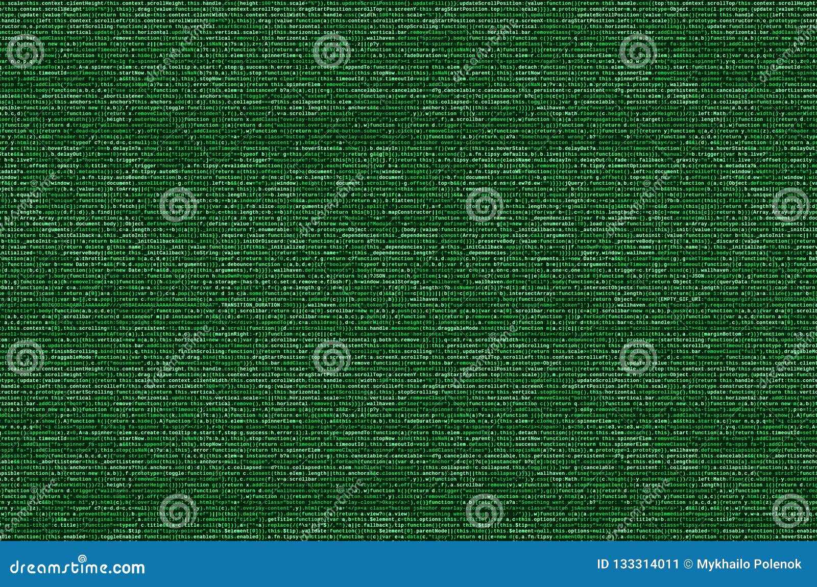 Computer Program Preview Programming Code Typing Stock Illustration Illustration Of Developer