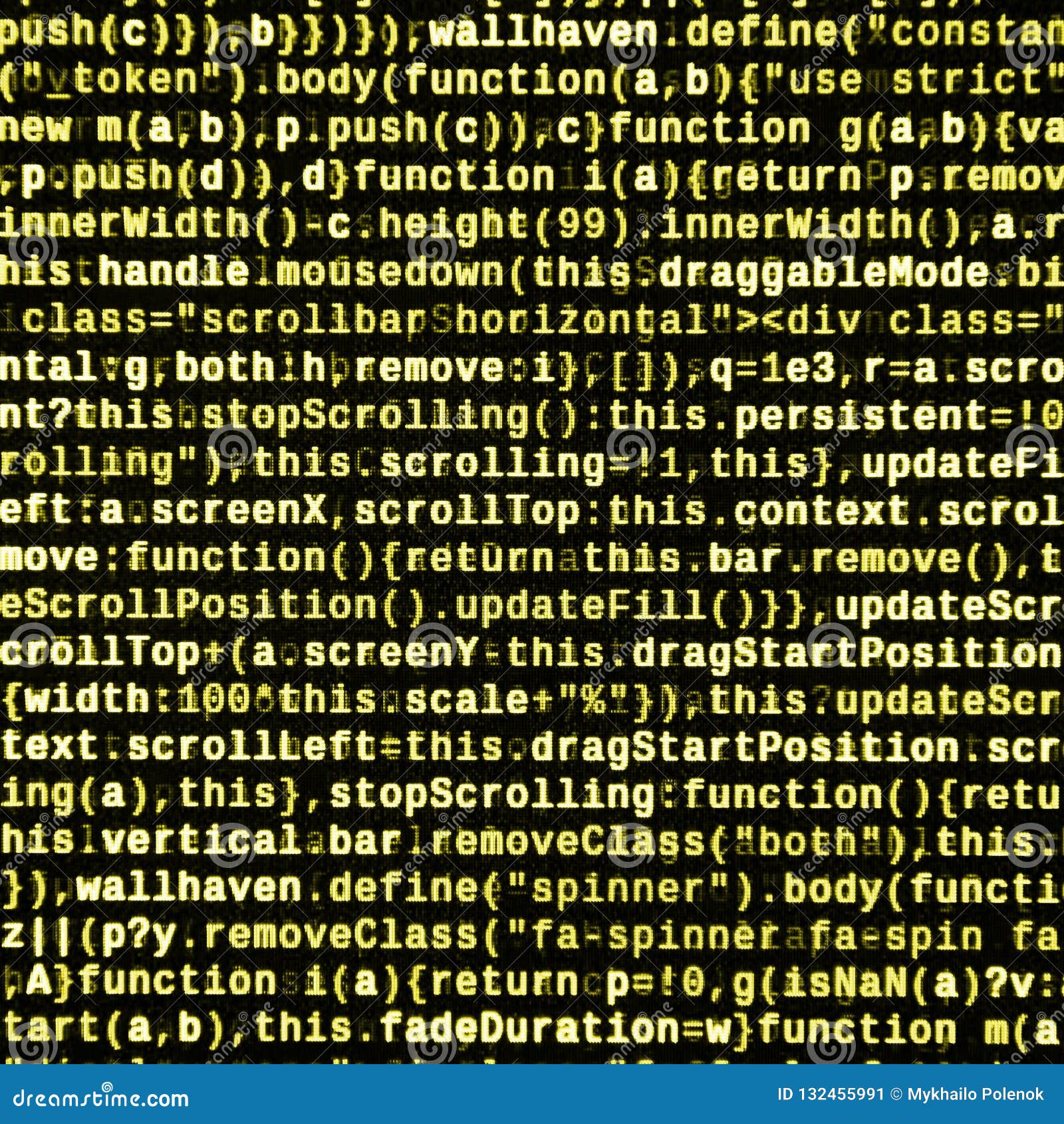 Computer Program Preview Programming Code Typing Stock Image Image Of Abstract Symbol 132455991